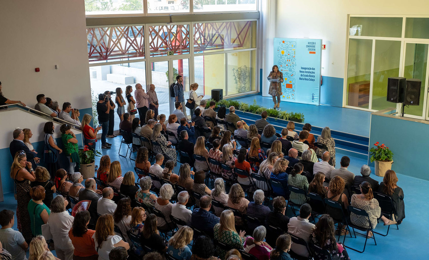 Escola Básica Maria Rosa Colaço, no Feijó, inaugurada após requalificação