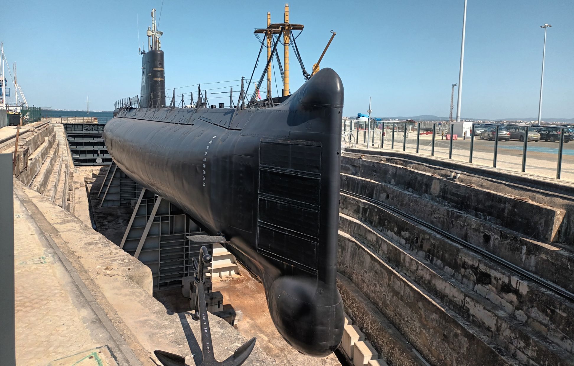 Submarino Barracuda vai abrir ao público como navio-museu