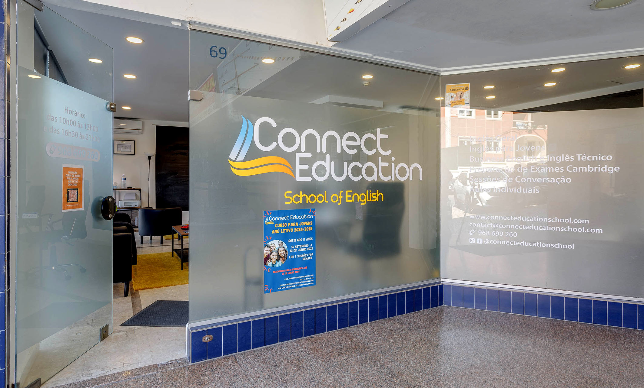 Connect Education: transformar a forma de aprender inglês em Almada