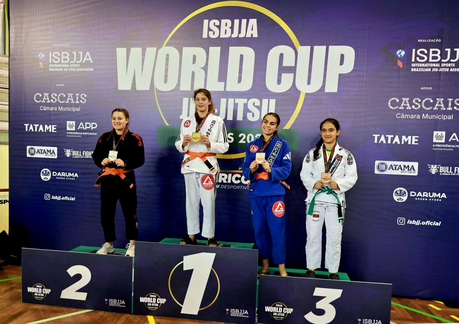 Jovem atleta da Costa da Caparica conquista o ouro na World Cup de Jiu Jitsu